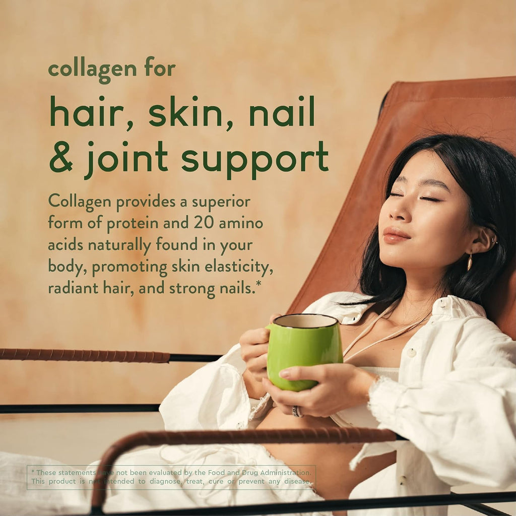 natural collagen supplement with matcha