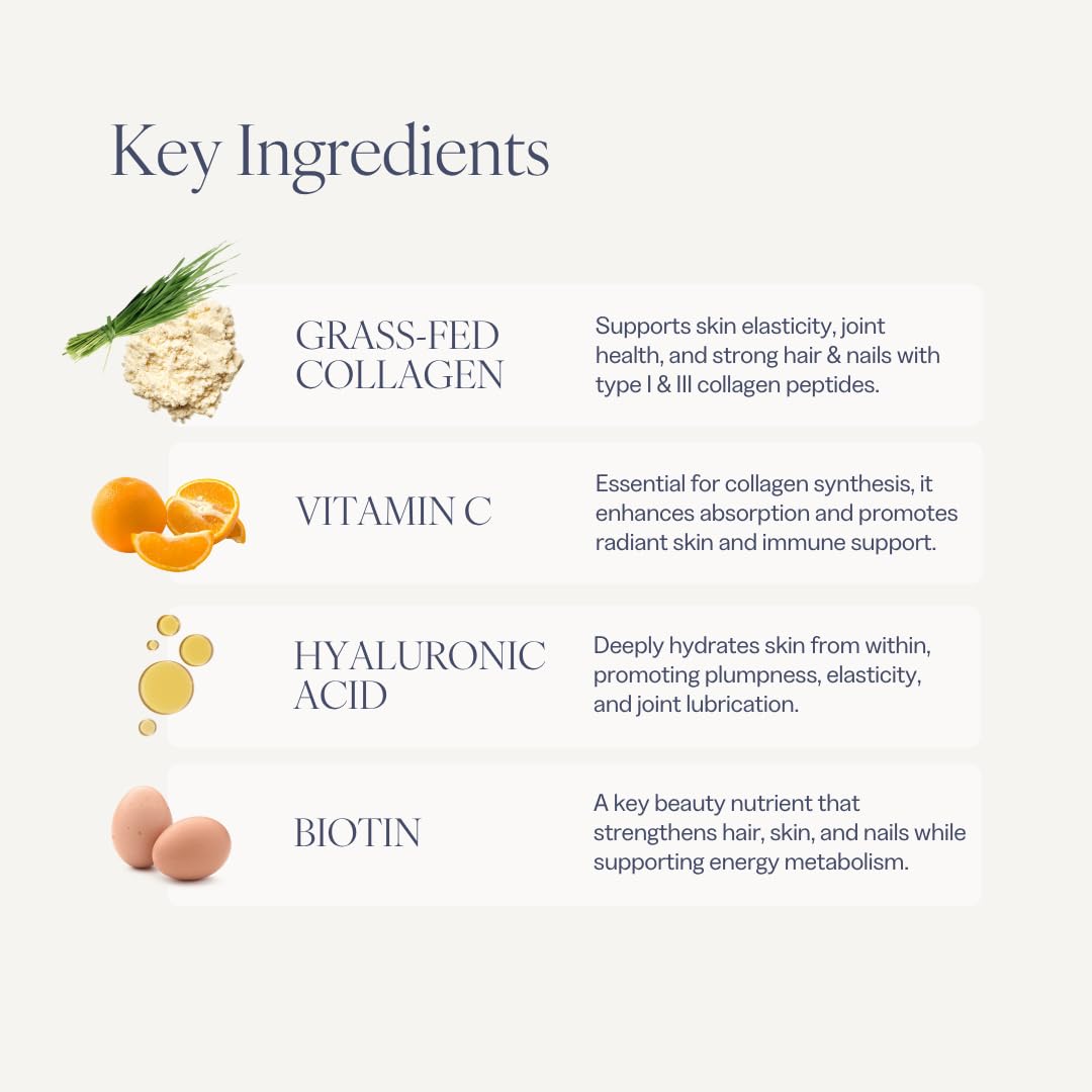 Natural collagen support for beauty routine