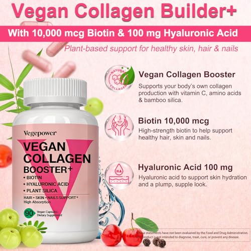 Natural collagen support for beauty