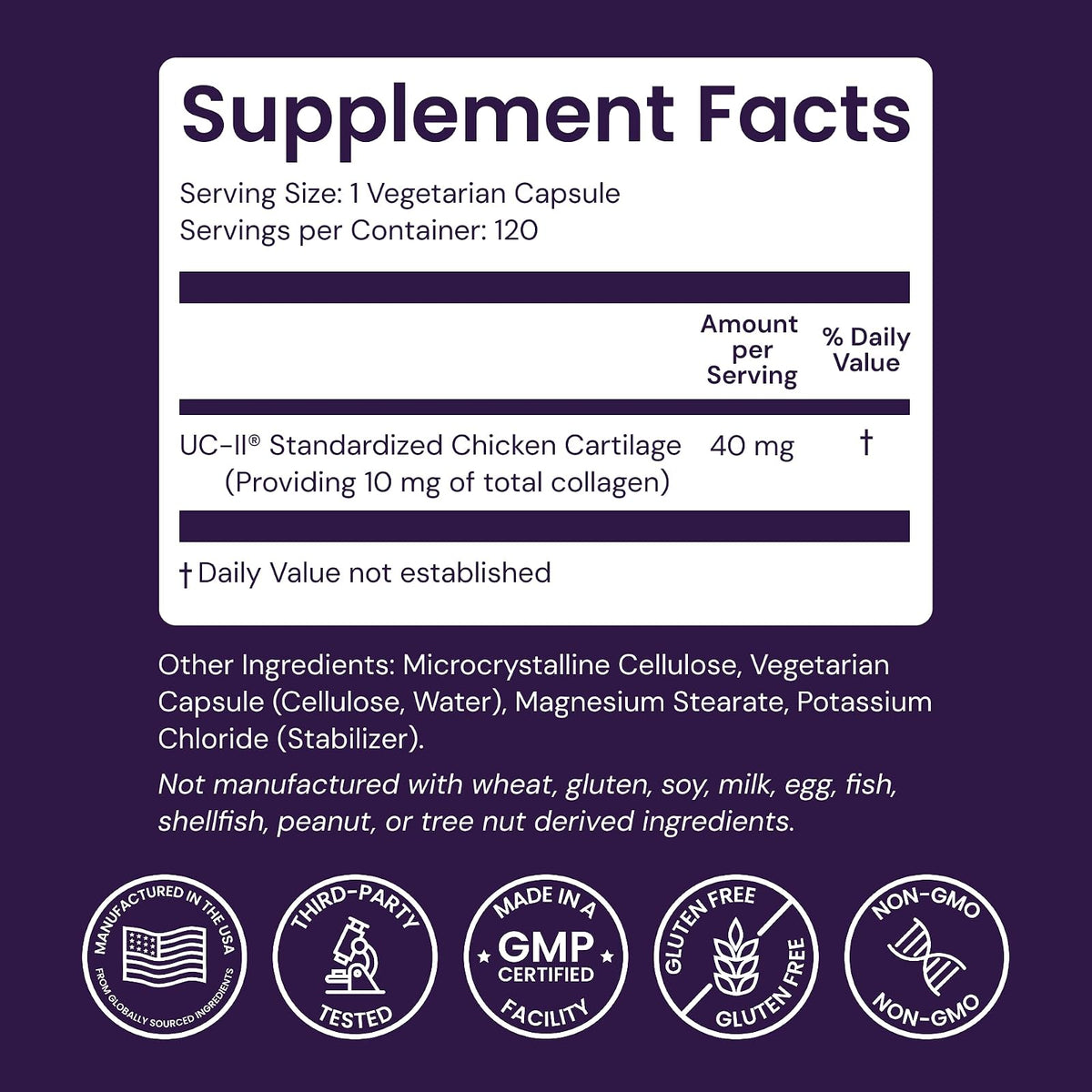 natural collagen support for joints