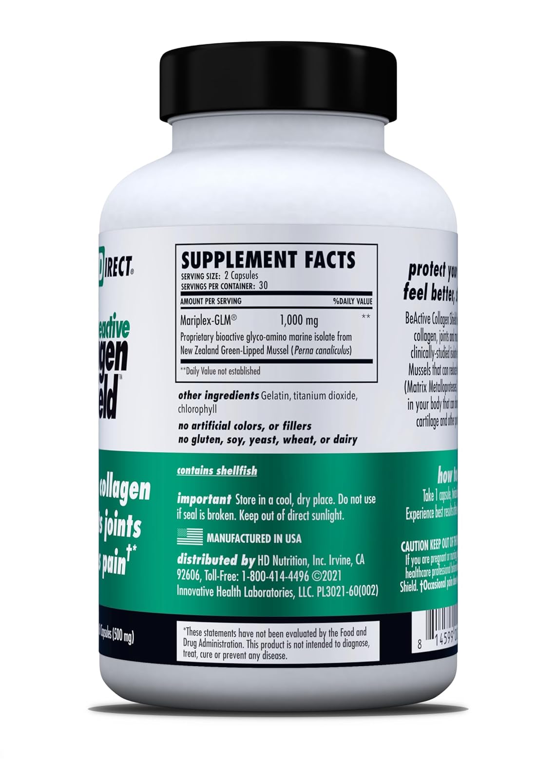 Natural collagen type 2 supplement