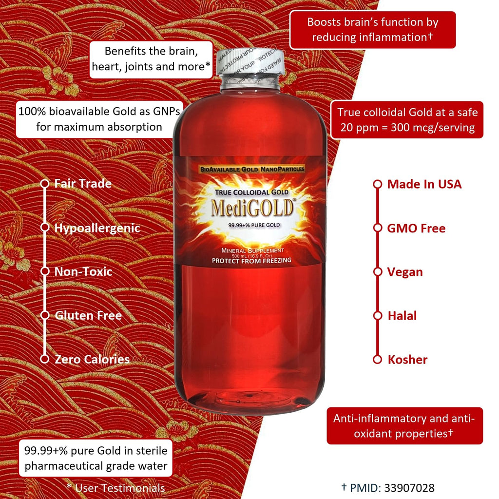 natural colloidal gold for vitality