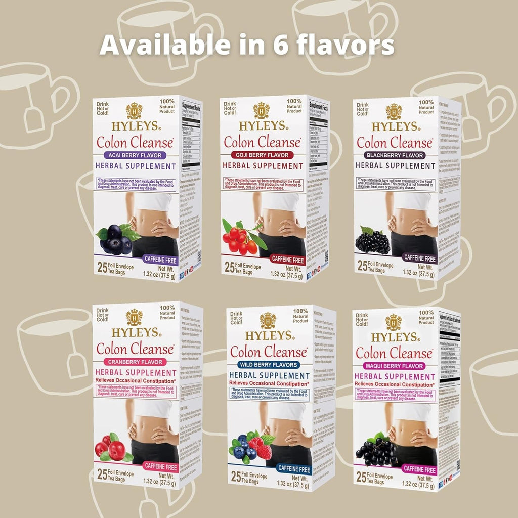 Natural colon cleanse herbal infusion