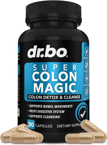 natural colon cleanser detox pills