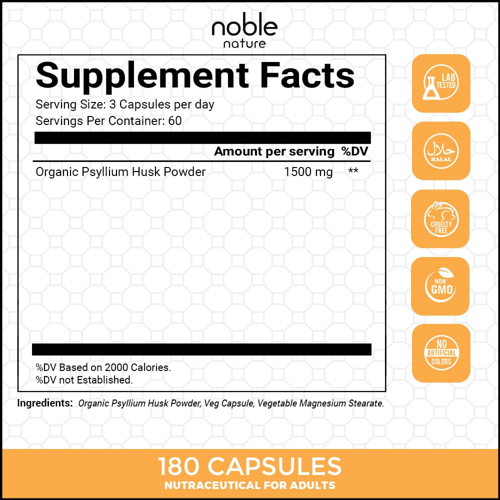 natural colon cleanser psyllium capsules