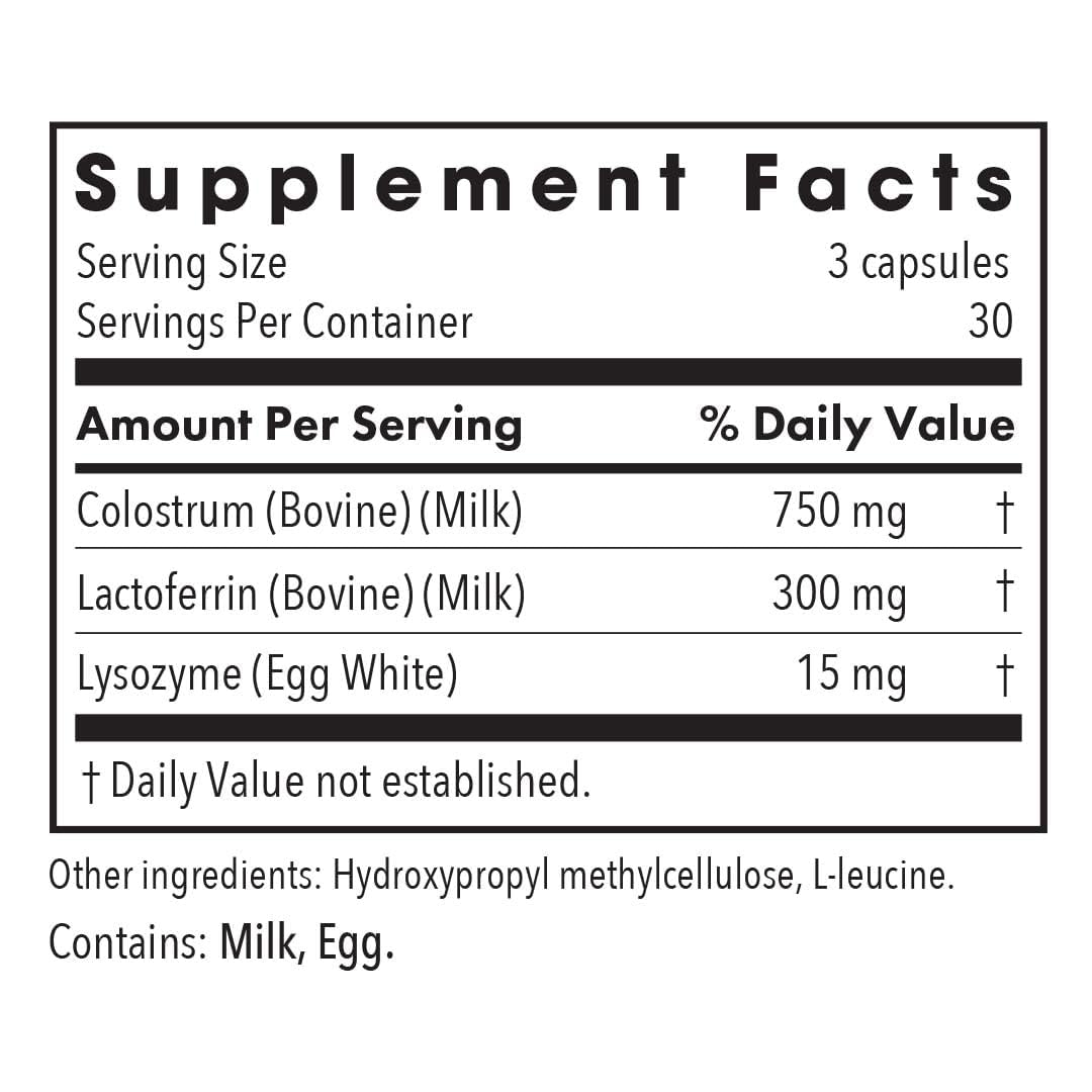 natural colostrum for better immunity