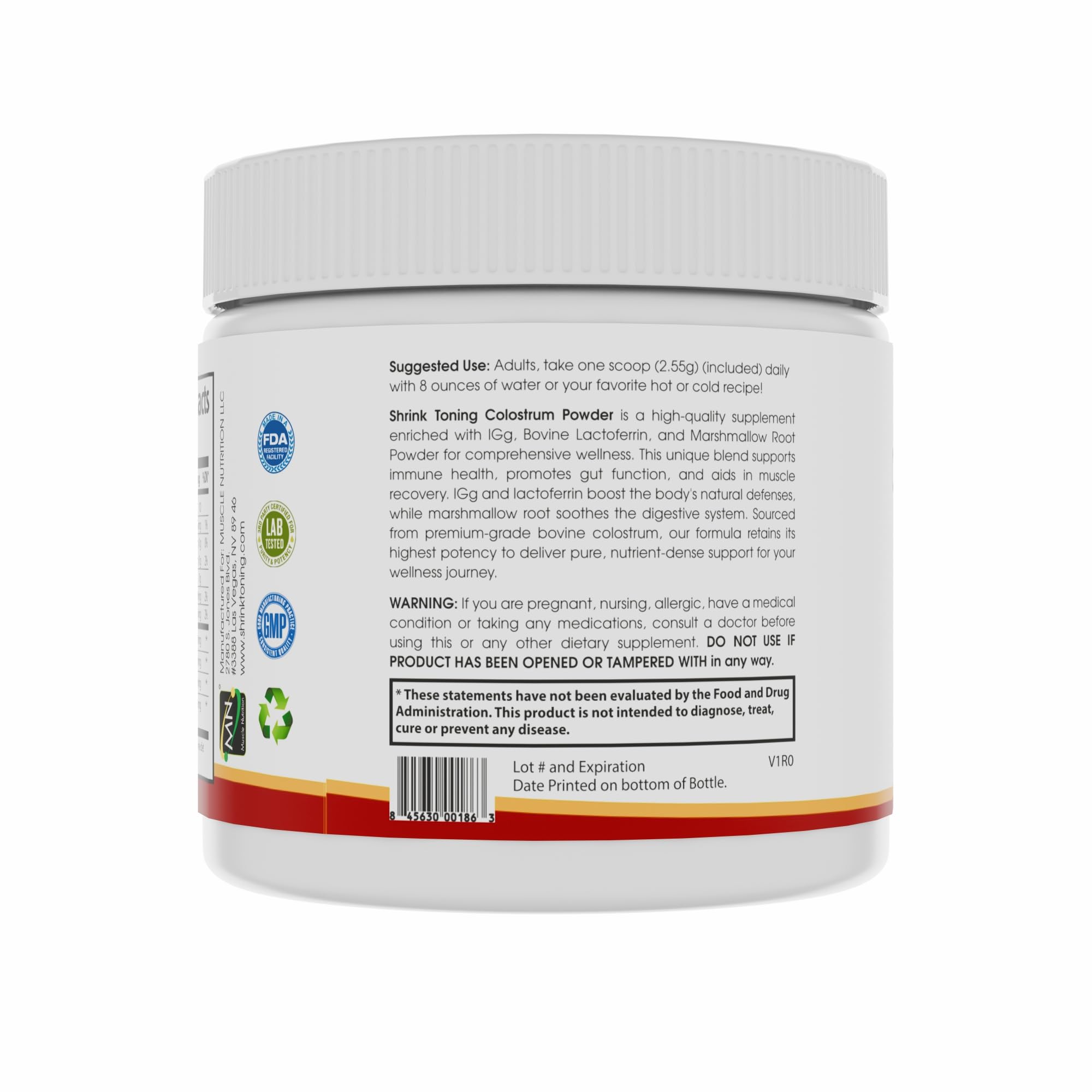 natural colostrum for enhanced immunity