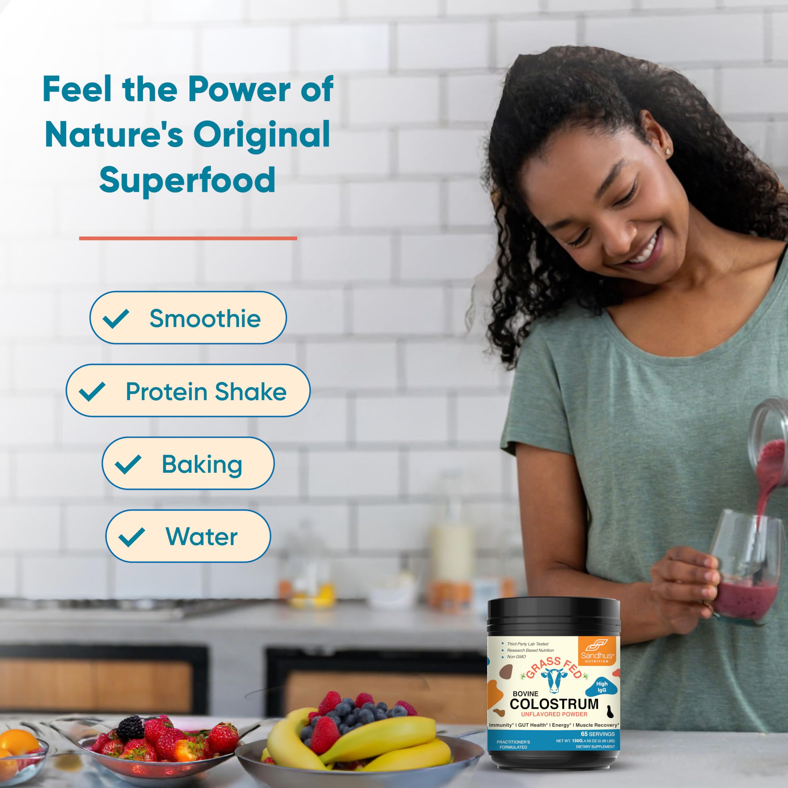natural colostrum for enhanced wellness