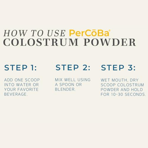 Natural colostrum for improved gut flora