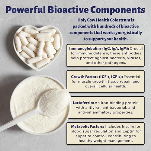 natural colostrum powder for immune boost
