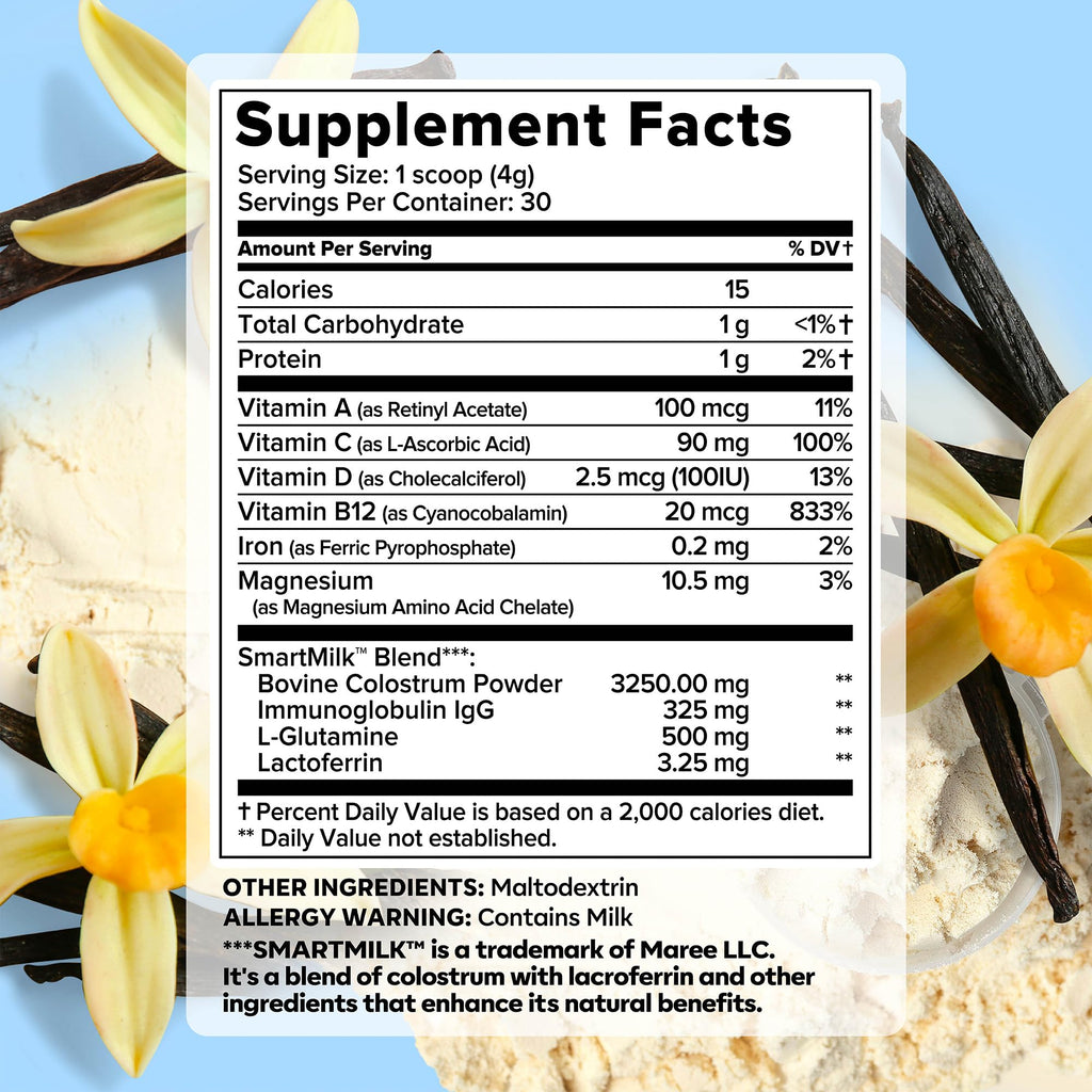 natural colostrum powder for immunity