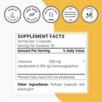 natural colostrum supplement for health