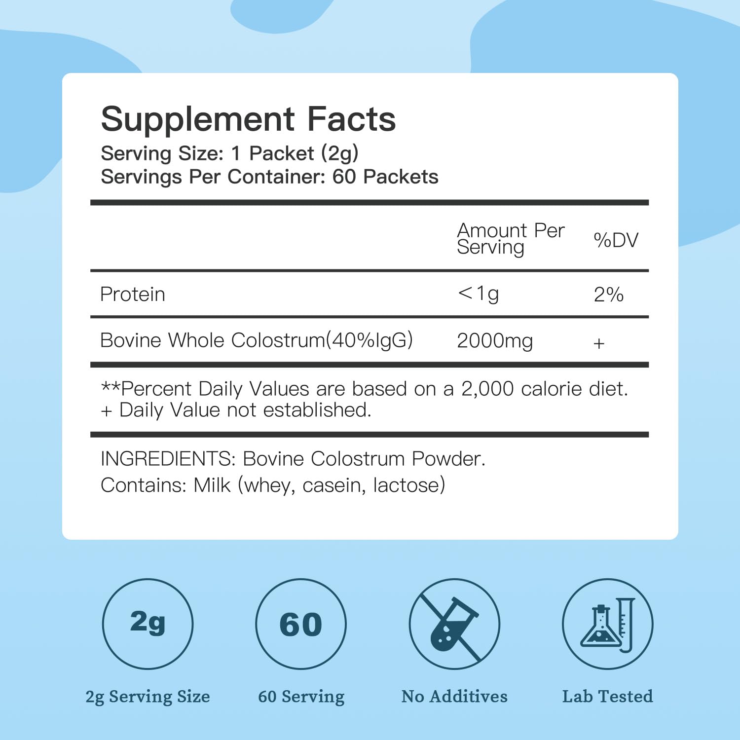 natural colostrum supplement for healthy hair