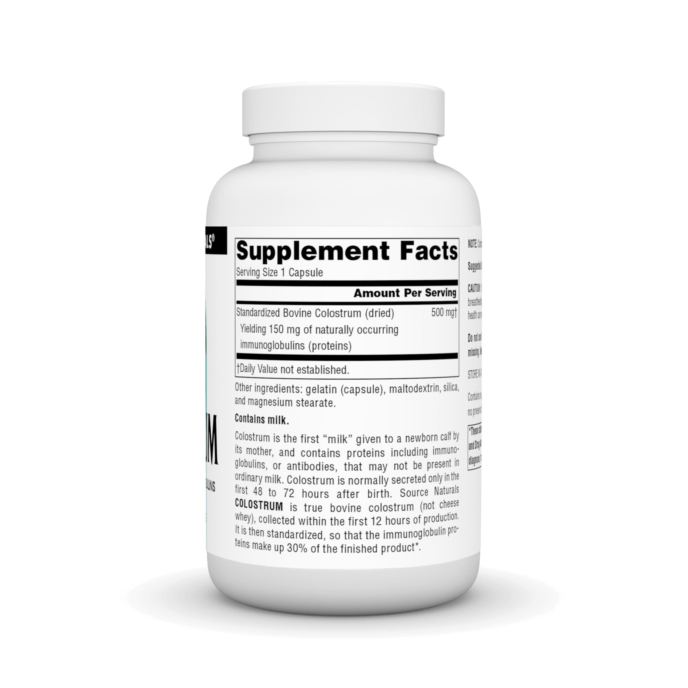natural colostrum supplement for vitality