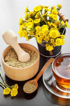 natural coltsfoot leaves for wellness