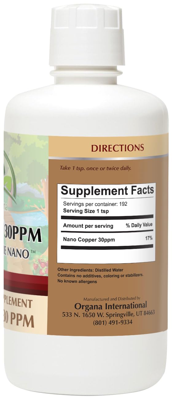 natural copper for daily nutrition
