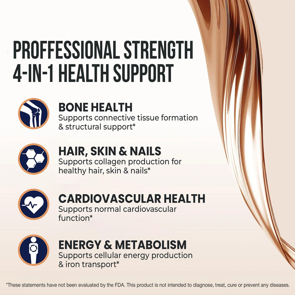 natural copper supplement for skin