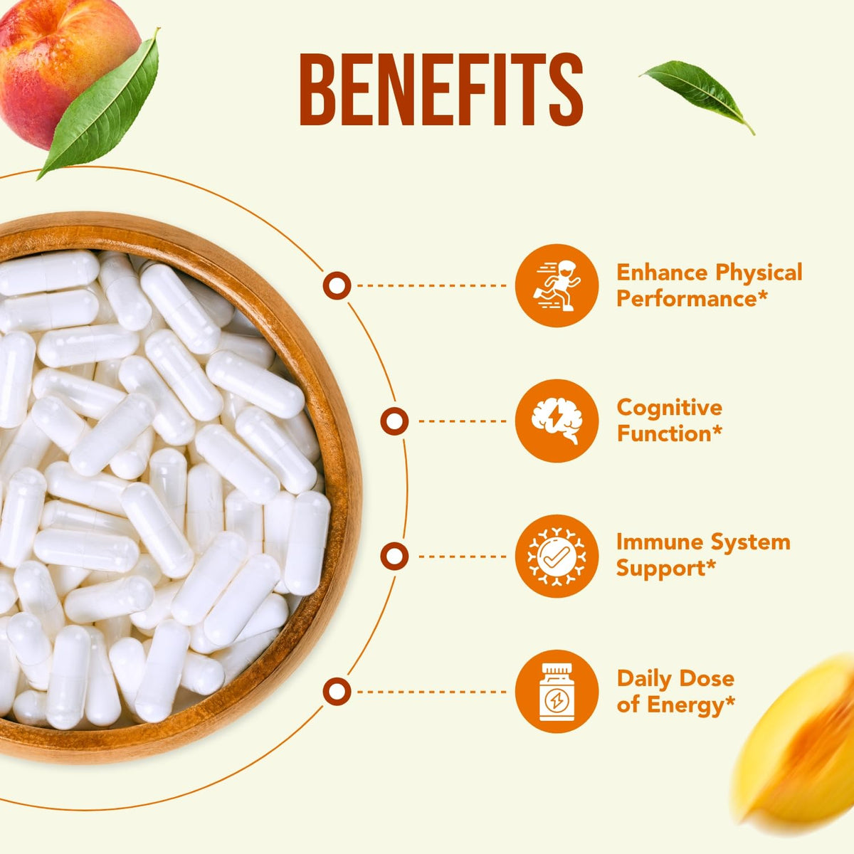 natural coq10 capsules for vitality