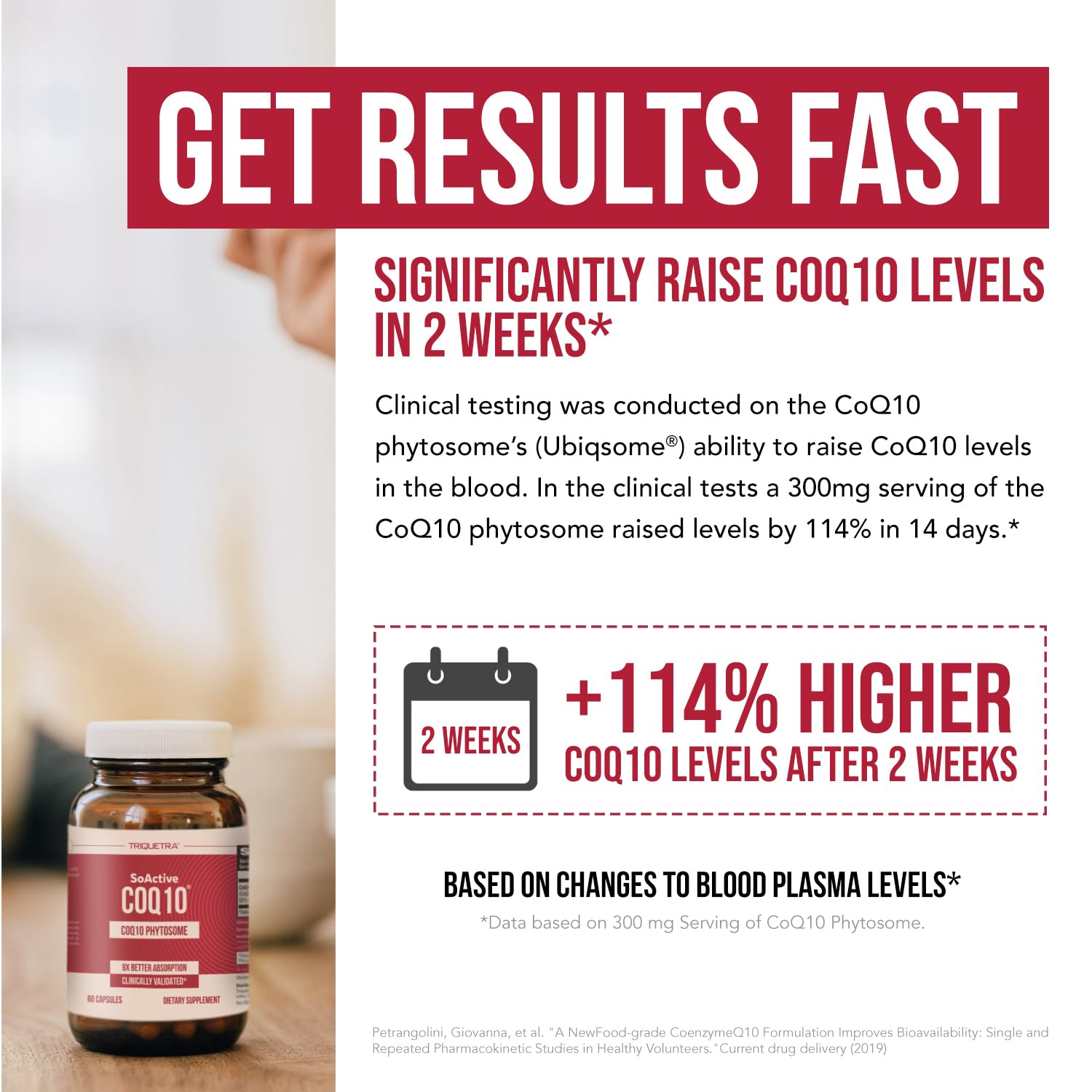 natural CoQ10 for active lifestyle