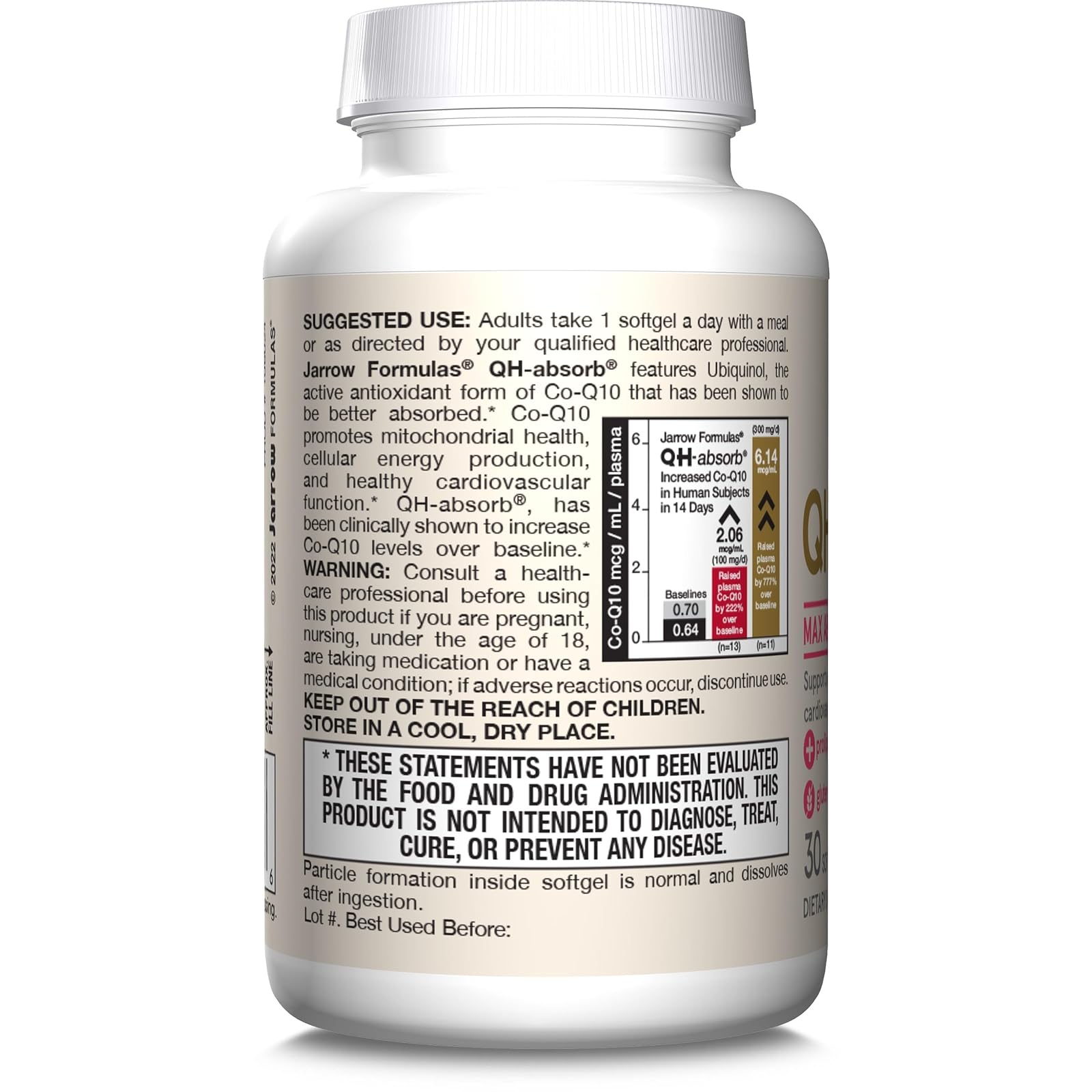 Natural CoQ10 for active lifestyles