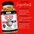 natural CoQ10 for cellular health