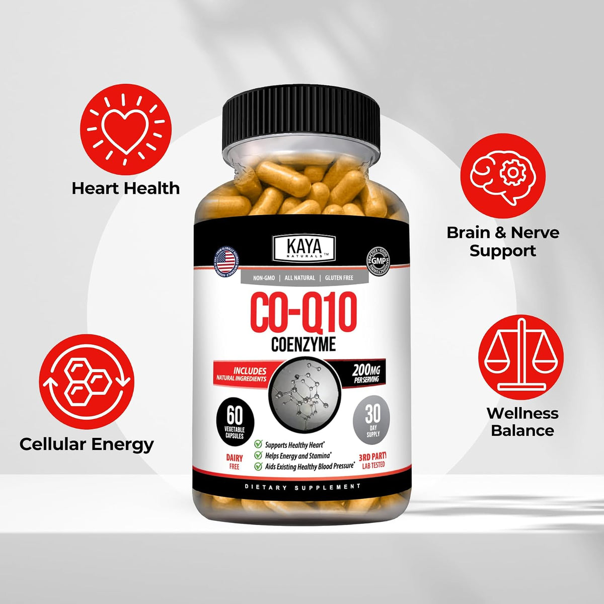natural coq10 for cellular support