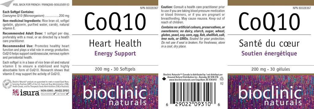 natural coq10 for overall wellness