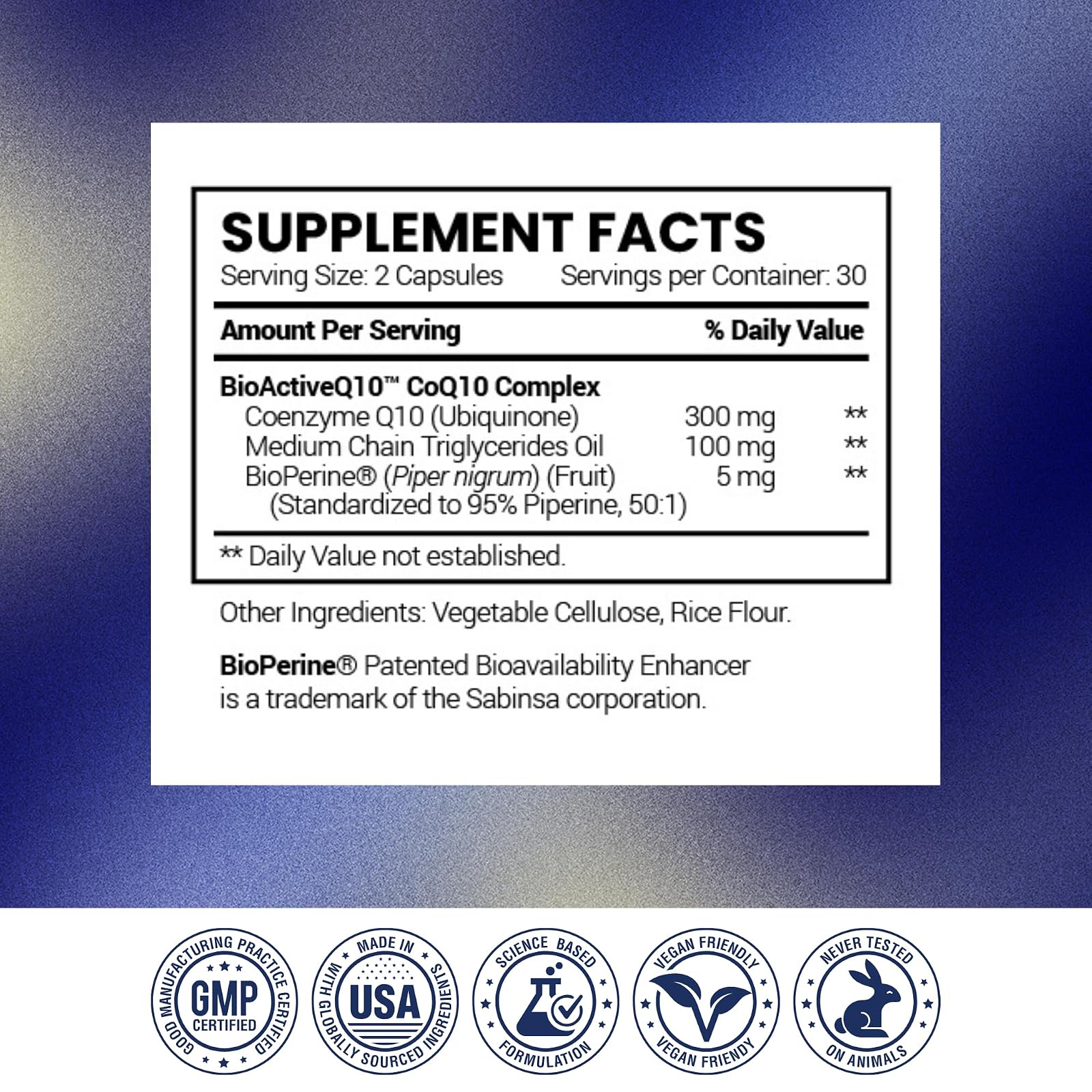 natural coq10 for overall wellness