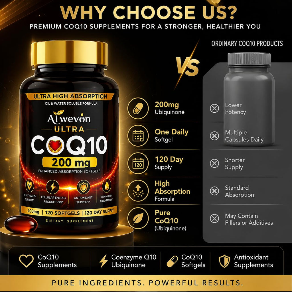 natural CoQ10 for vitality