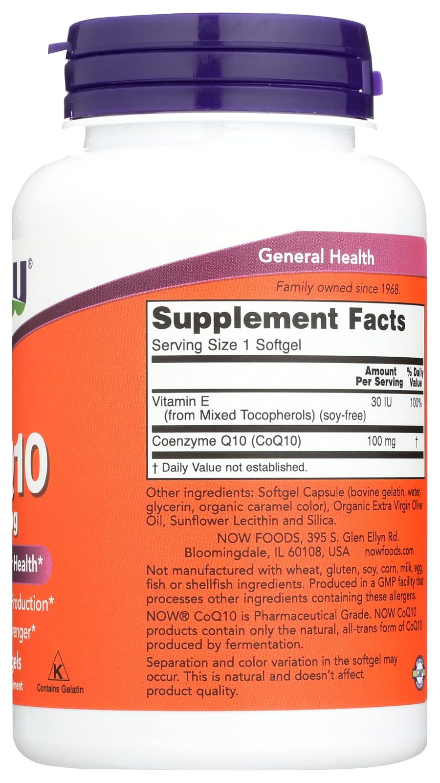 natural CoQ10 for wellness