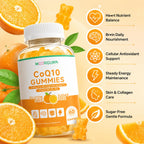 Natural CoQ10 gummies for wellness