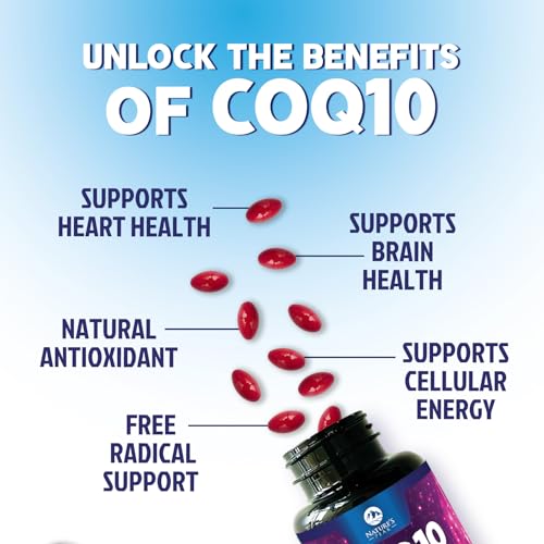 natural coq10 softgels for vitality