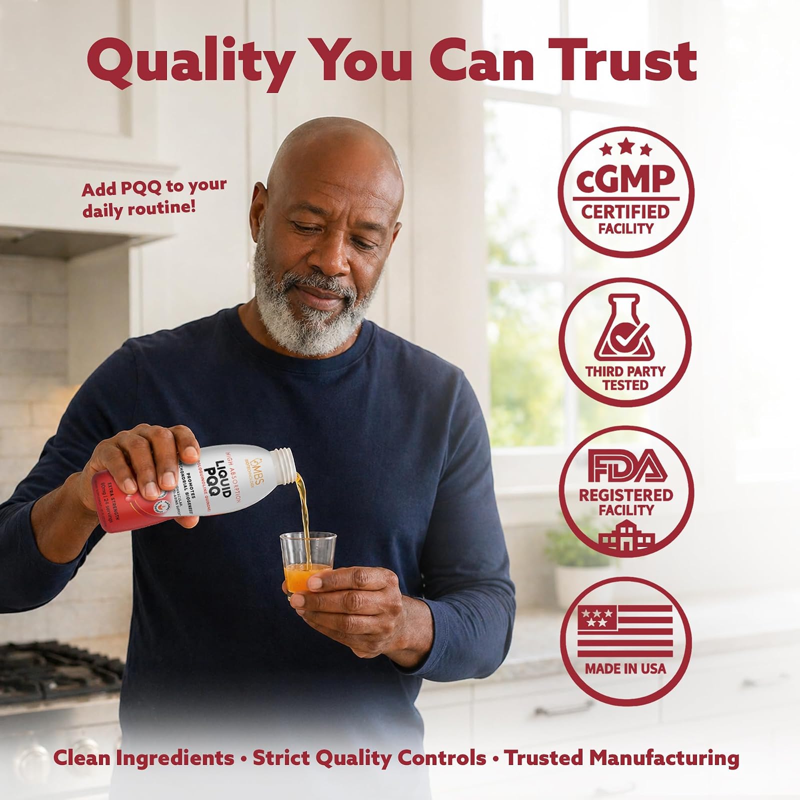 Natural coQ10 source for vitality