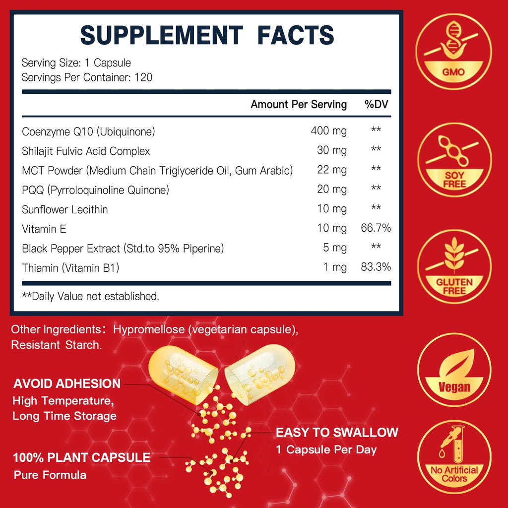 natural coq10 supplement for energy