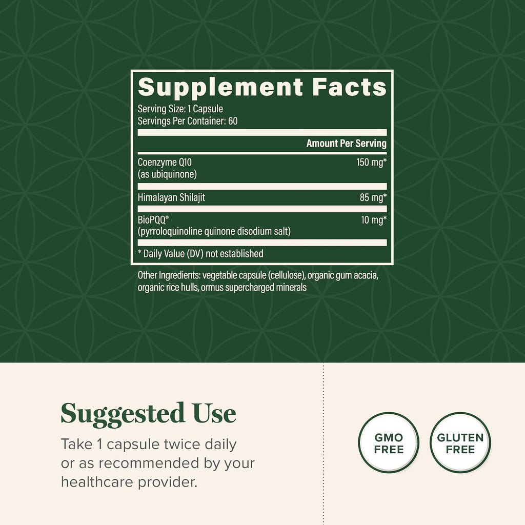 natural coq10 supplement for vitality
