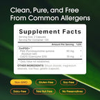 Natural CoQ10 supplement for vitality