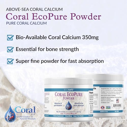 Natural coral calcium for wellness