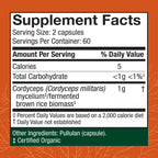 natural cordyceps for athletic performance