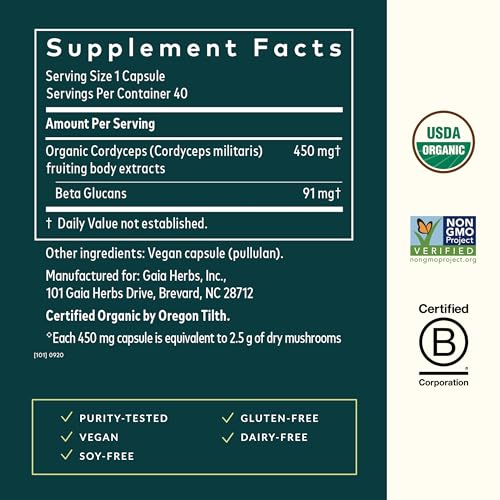 natural cordyceps supplement benefits