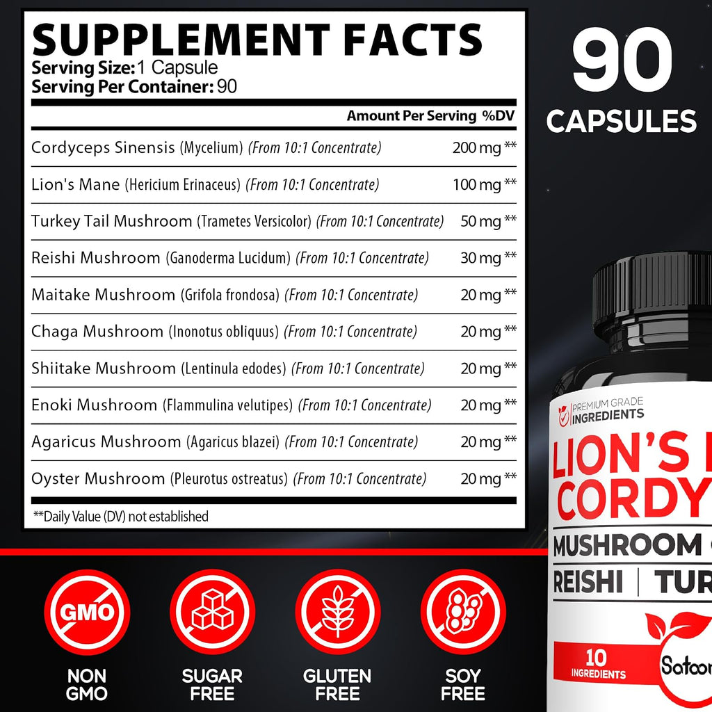 Natural Cordyceps supplement for endurance