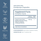 Natural Cordyceps supplement for endurance