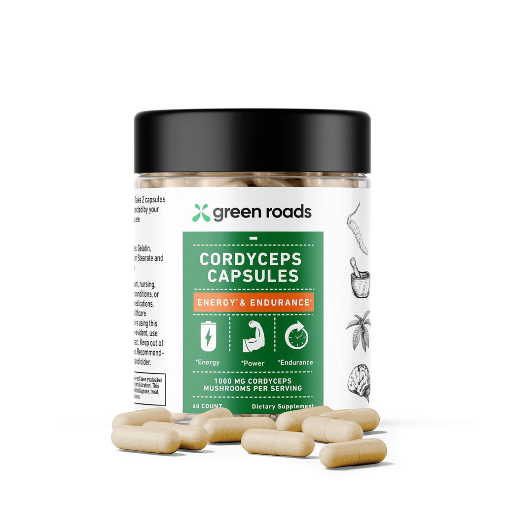 Natural cordyceps supplement for vitality