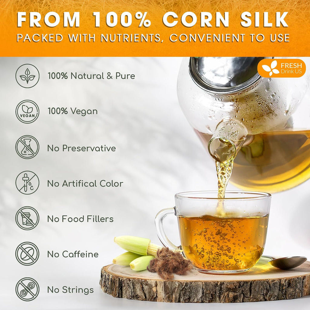 natural corn silk tea benefits