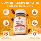 natural cortisol calm gummies for relaxation