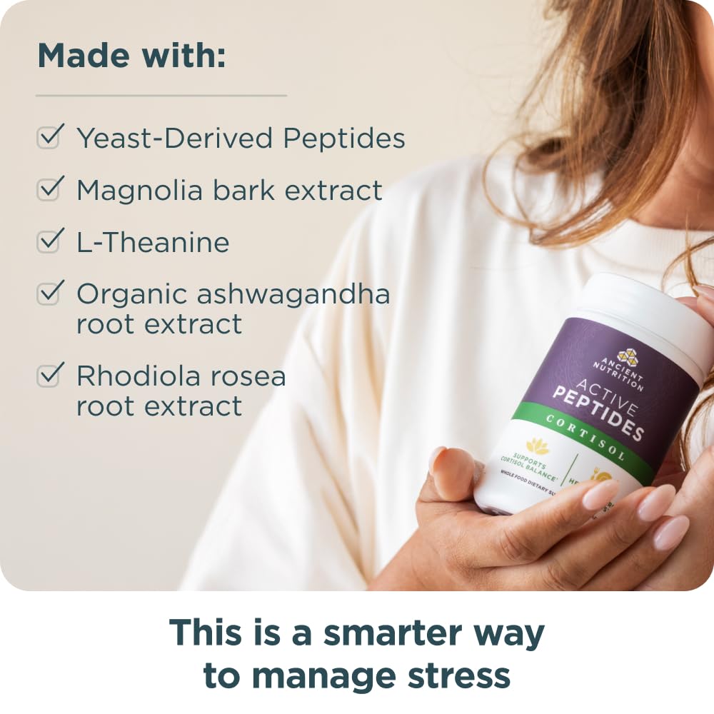 natural cortisol management with peptides