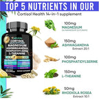 natural cortisol reducer with ashwagandha