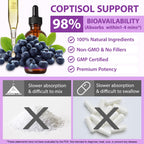 Natural cortisol support drops
