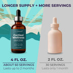 Natural cortisol support drops