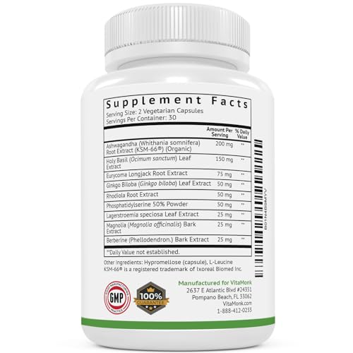 natural cortisol support multivitamin