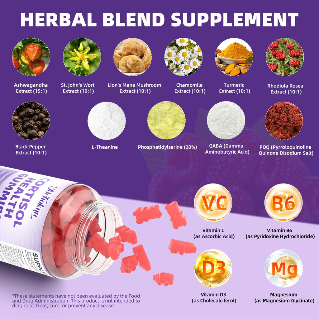 natural cortisol support multivitamin